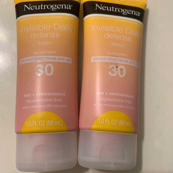 Neutrogena | Skincare | Neutrogena Pink And Yellow Sunscreen Duo | Poshmark